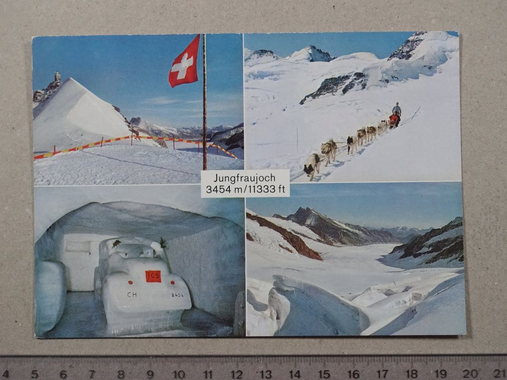 Jungfraujoch, Jungfrau, Sphinx, Polarhunde, Eispalast | Kaufen auf Ricardo