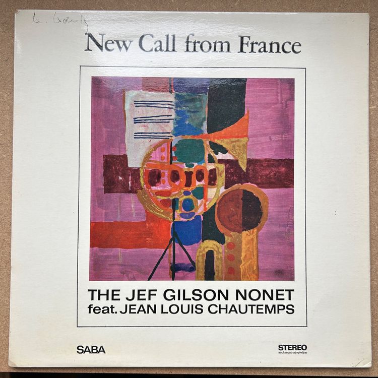 Vinyle Jeff Gilson - New Call from France - RARE Saba (Gebraucht) in ...