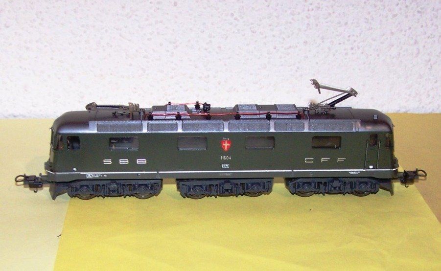 Lima HO 8051 LG SBB Elektrolok Re 6/6 "Faido", mit Licht | Kaufen auf ...