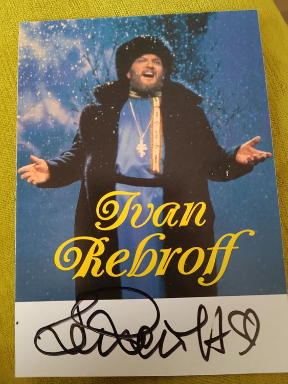 Ivan Rebroff - handsigniert (Gebraucht) in Menziken für CHF 4.9 – mit ...