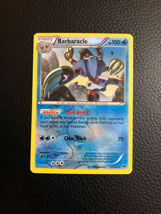 XY: Fates Collide Barbaracle rare reverse 23/124 Ab 1 | Kaufen auf Ricardo
