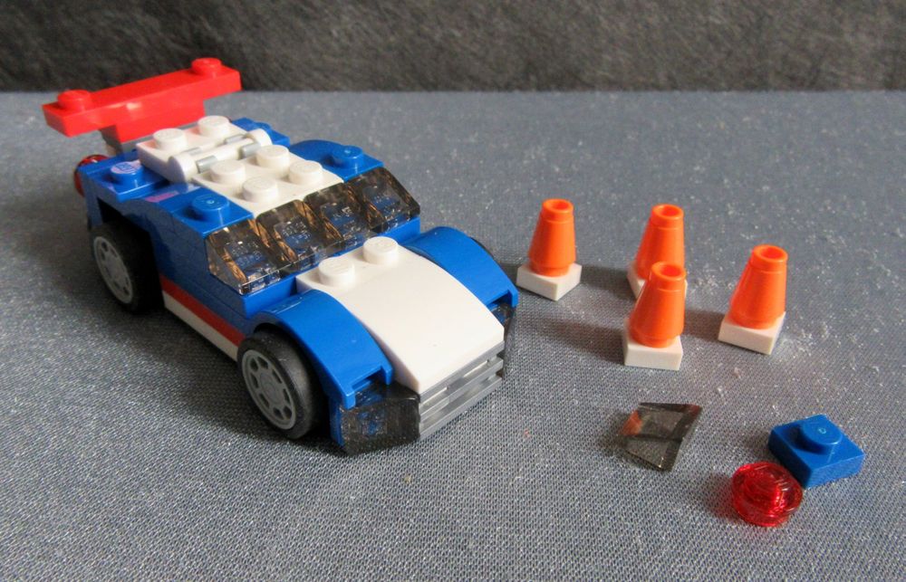 3 Lego Sets - 10673 Ralley, 30193 Berlinetta, 31027 Rennauto (Gebraucht ...