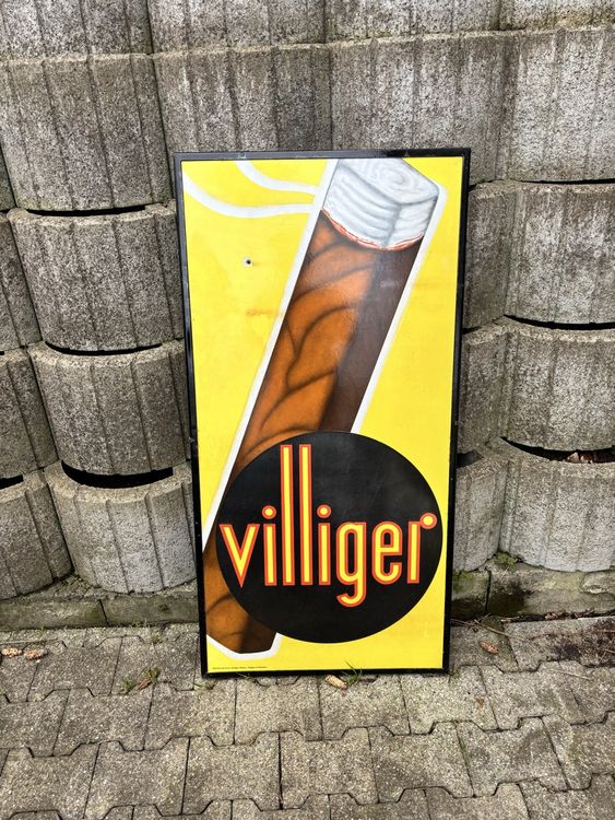 Emailschild Villiger Stumpen (Gebraucht) in Lauwil für CHF 300 – nur ...