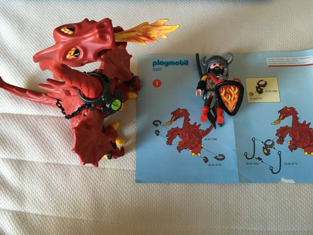 Playmobil 3327 Roter Drache Set 2004 | Kaufen auf Ricardo