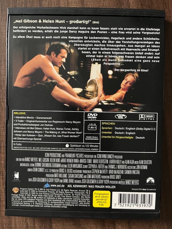 Was Frauen Wollen (2000) DVD 📀 (Neu (gemäss Beschreibung)) in Sierre für CHF 5.95 – mit ...