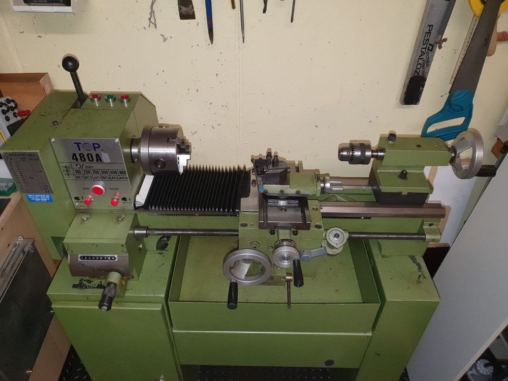 Drehbank Top 480A mit Zubehör (Gebraucht) in Burgdorf für CHF 1290 ...