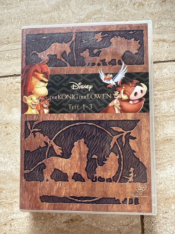 Disney König der Löwen, DVD Box, Teil 1-3, Top Zustand! (Gebraucht) in ...