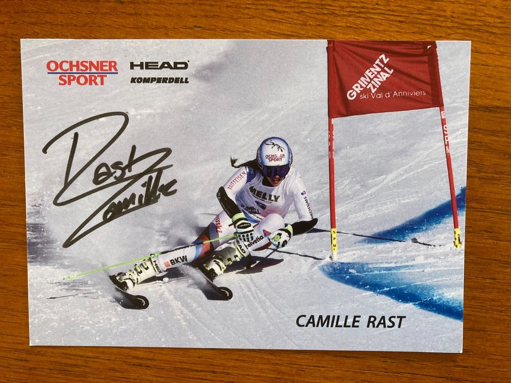 Camille Rast / orig. AK (Neu (gemäss Beschreibung)) in Lovens für CHF 7 ...