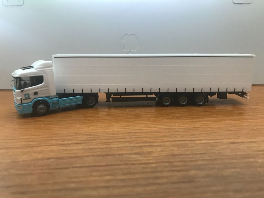 Herpa Scania Sattelschlepper MAERSK (Gebraucht) in Luzern für CHF 20 – mit Lieferung auf Ricardo ...