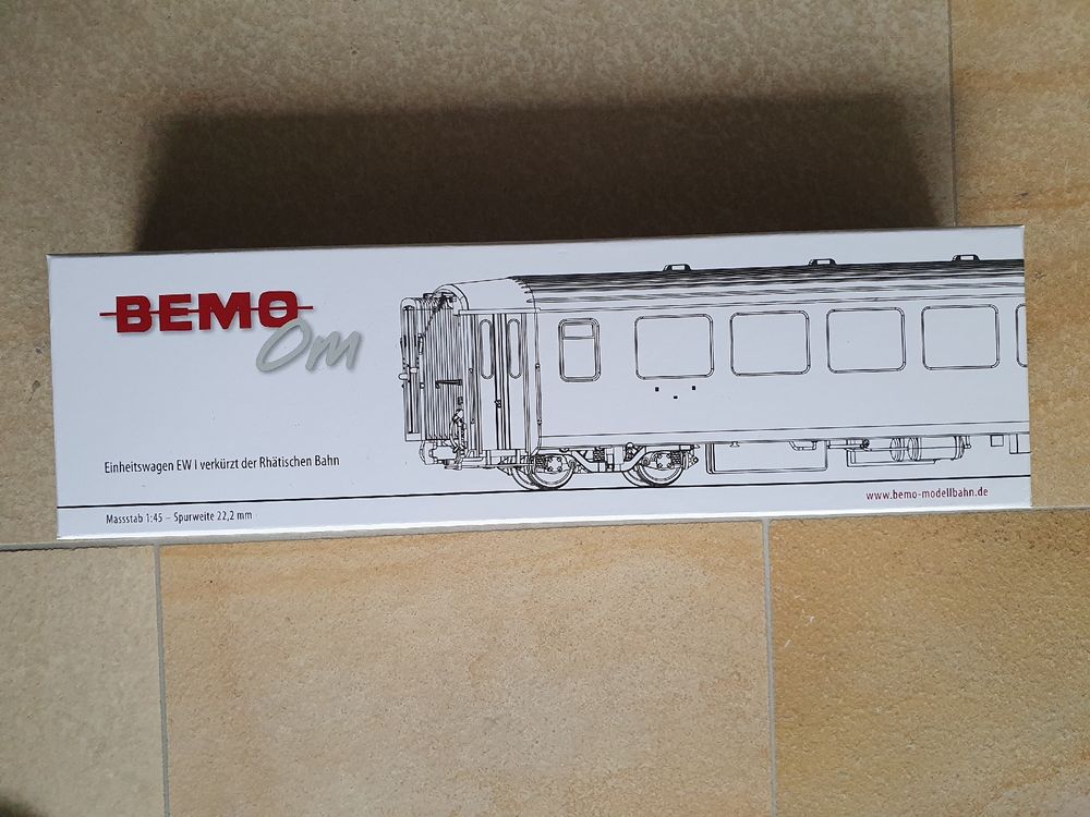 Bemo 0m RhB Personenwagen 2.Kl. 9555 143 | Kaufen auf Ricardo