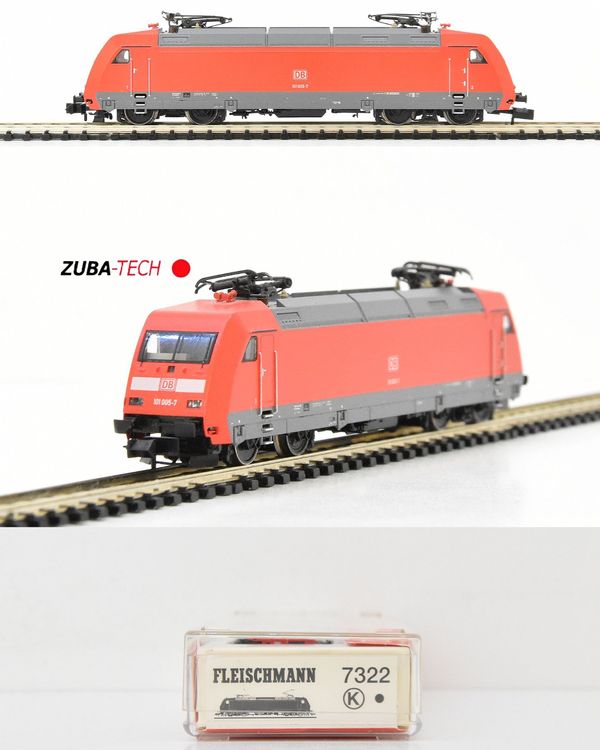 Fleischmann 7322 E-Lok BR 101 DB Spur N GS Analog mit OVP (Gebraucht) in St. Gallen für CHF 62 ...