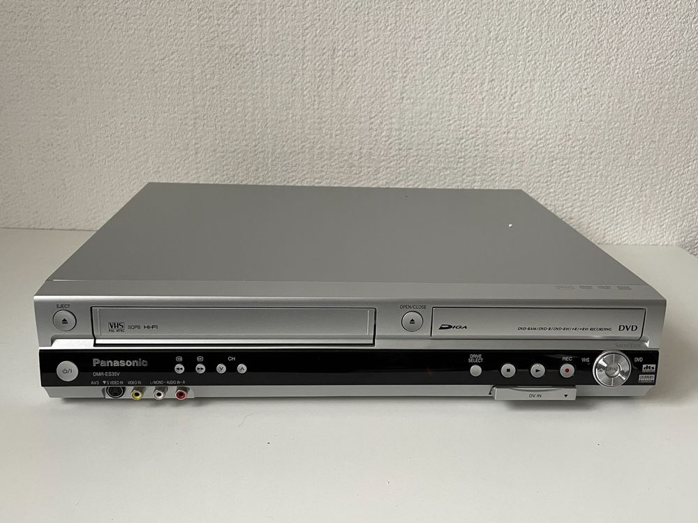 VHS-/DVD-Recorder PANASONIC DMR-ES35V (Gebraucht) in Fislisbach für CHF 185 – mit Lieferung auf ...