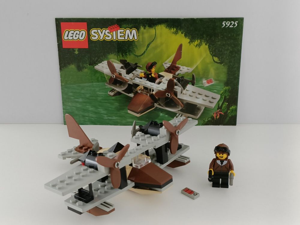 Lego 5925 Adventurers Jungle -- Pontoon Plane | Kaufen auf Ricardo