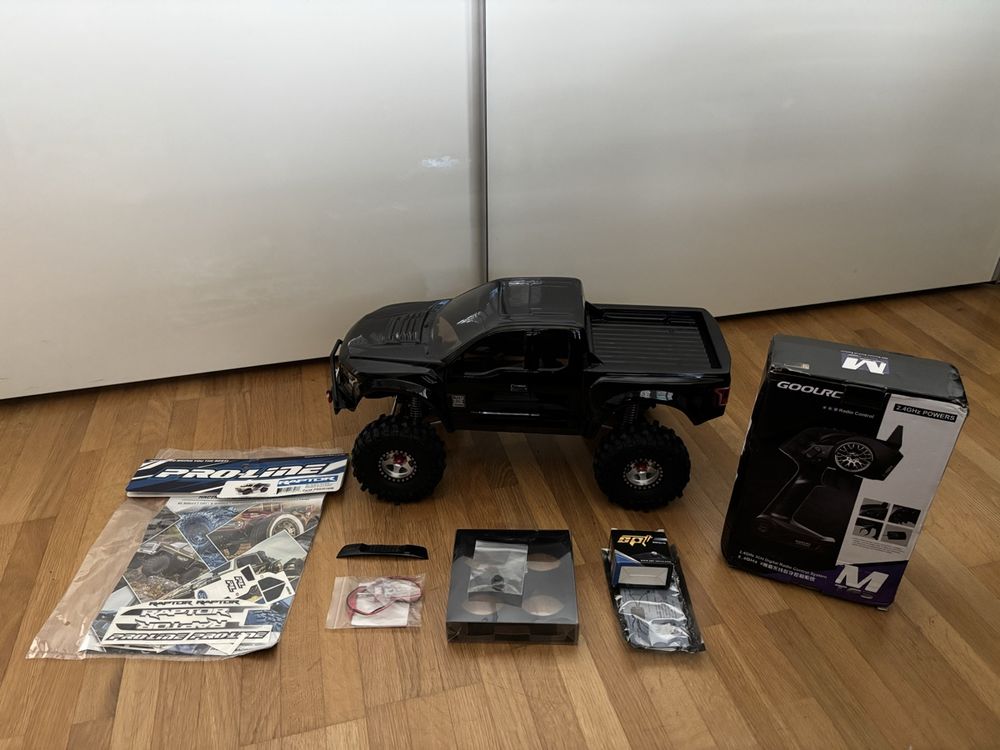 1:10 Axial Crawler 313mm mit Proline Ford Raptor Karosserie (Neu ...