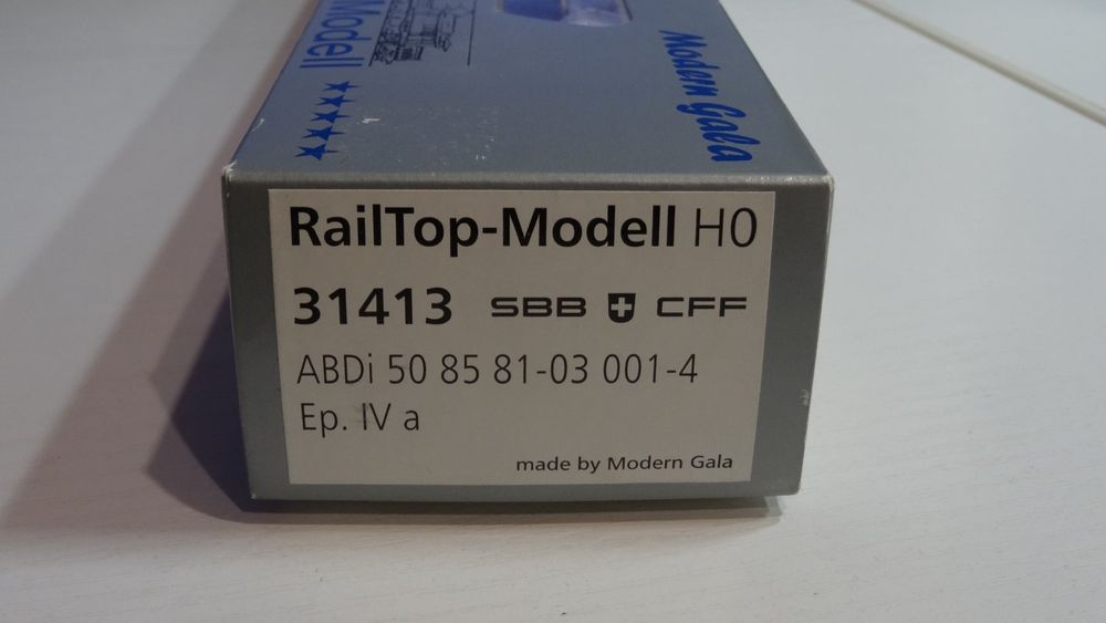RailTop 31413, ABDi 50 85 81-03 001-4, Gepäckwagen, Vitrine. (Neu ...