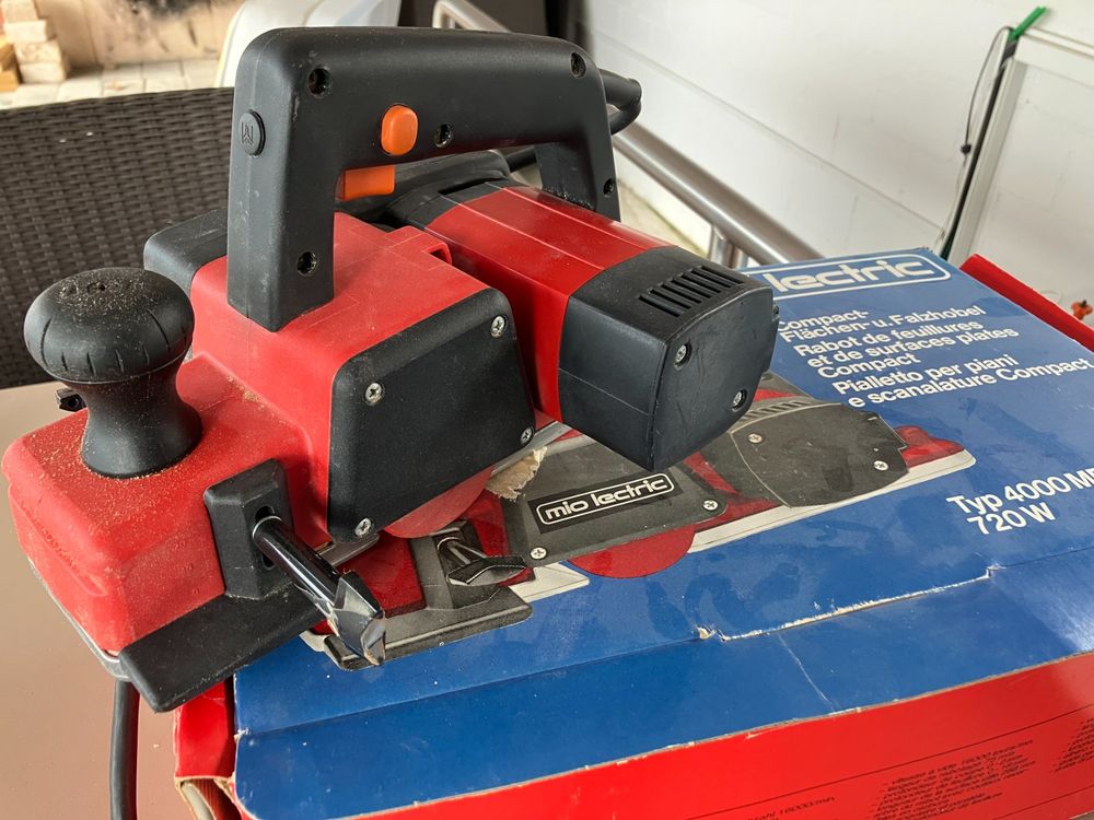 mio electric Elektrohobel Typ 4000 MF 720W | Kaufen auf Ricardo