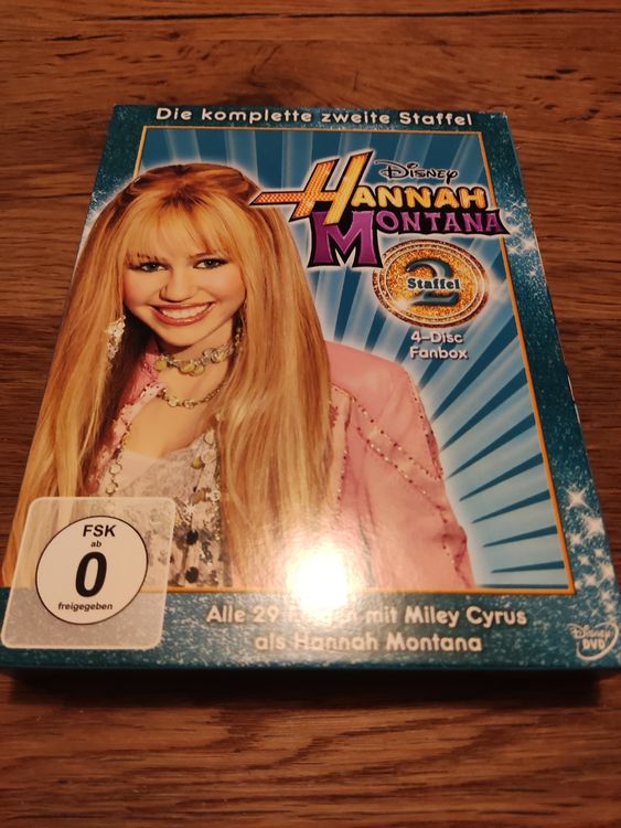 Hannah Montana Disney - Staffel 2 (4-DVD Fanbox) (Gebraucht) in ...