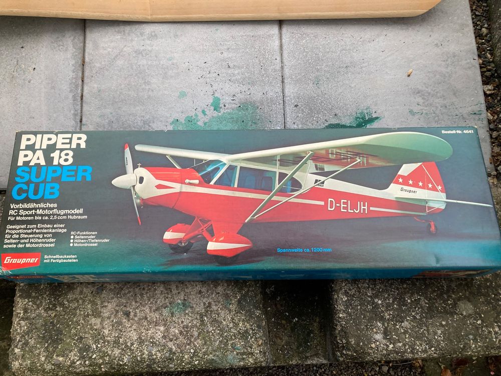 Modellflugzeug „Graupner Piper PA 18 Super Cup“ | Kaufen auf Ricardo