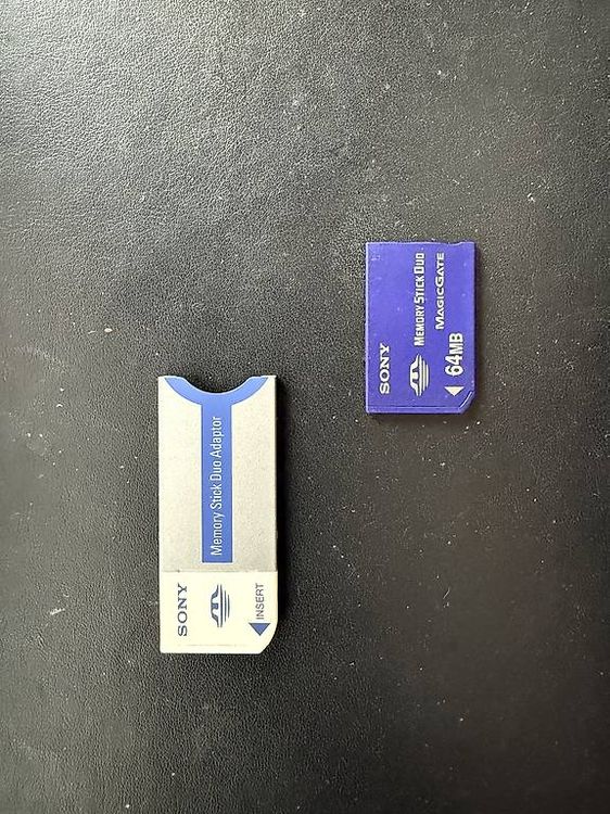 Memory Stick Duo Adaptor Sony 64MB | Kaufen auf Ricardo