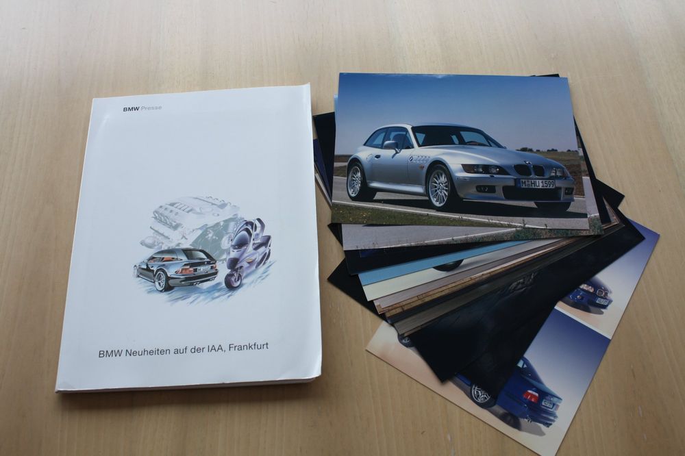 BMW Pressemappe/Fotos IAA Frankfurt 9/1997 (Gebraucht) in Wikon für CHF ...