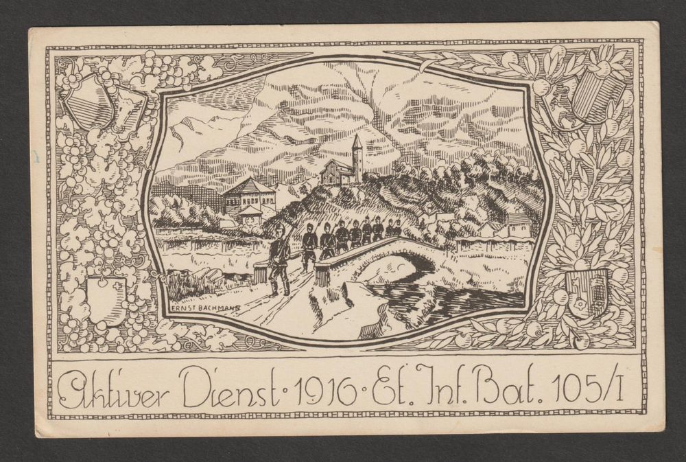 WK1 Einheitskarte Infanterie Nr. 168 (Gebraucht) in Siebnen für CHF 40 – mit Lieferung auf ...