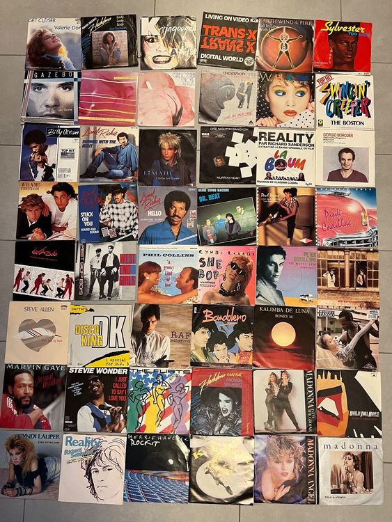 Ca.170 Singles 80s | Kaufen auf Ricardo