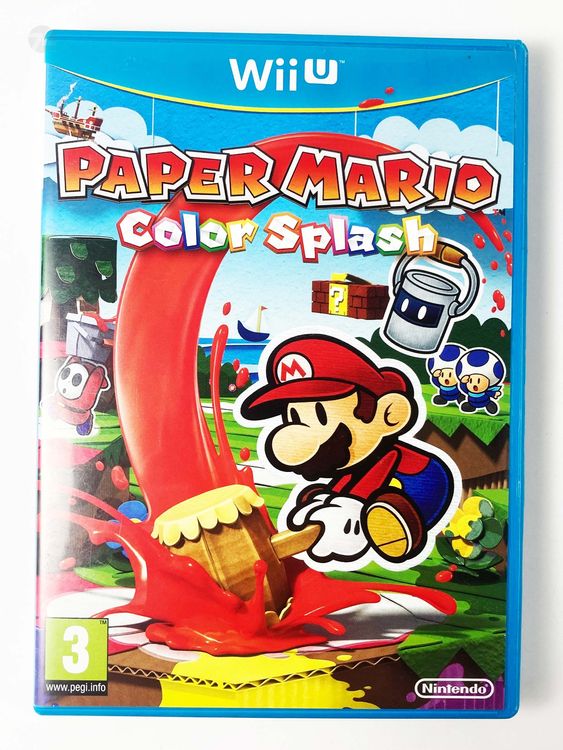 Wii U Paper Mario Color Splash Nintendo Game WiiU | Kaufen auf Ricardo