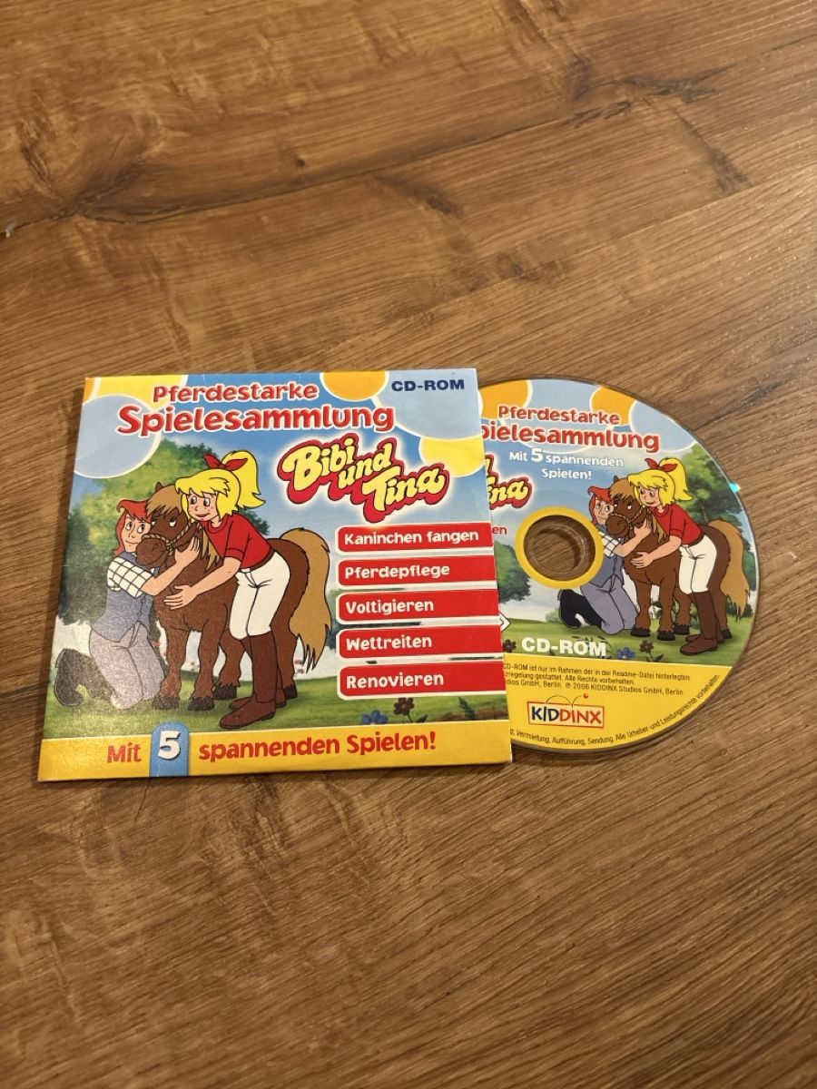 Bibi&Tina - CD-ROM - Pferdestarke Spielesammlung (Gebraucht) in ...