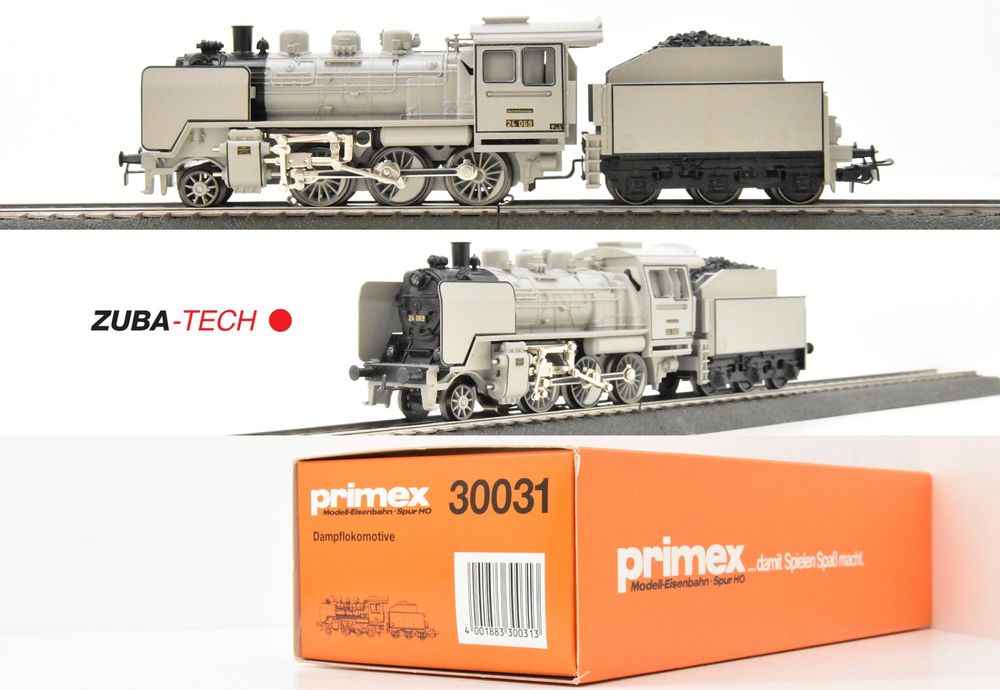 Primex 30031 Dampflok BR 24 DR Analog H0 WS mit OVP (Gebraucht) in St ...