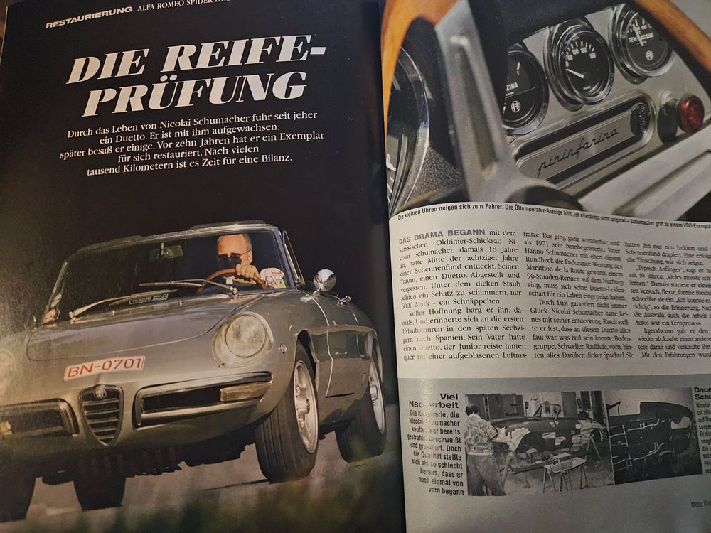 Motor Klassik 11/06 Grand Wagoneer Alfa Spider W114 Manta xx (Gebraucht ...