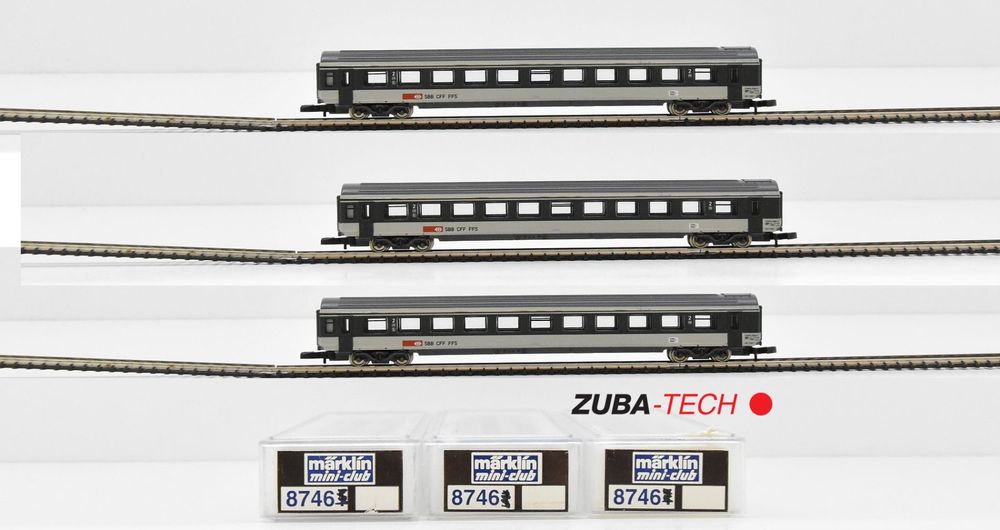 Märklin mini-club 3x Personenwagen EW IV mit OVP | Kaufen auf Ricardo