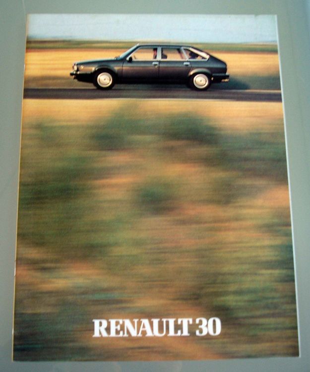 Auto Prospekt Renault 30 | Kaufen auf Ricardo