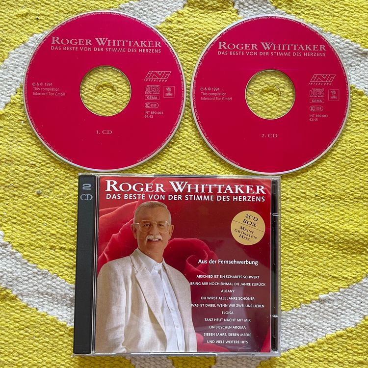 ROGER WHITTACKER-2CD BEST OF (Gebraucht) in Rorschacherberg für CHF 4.9 ...