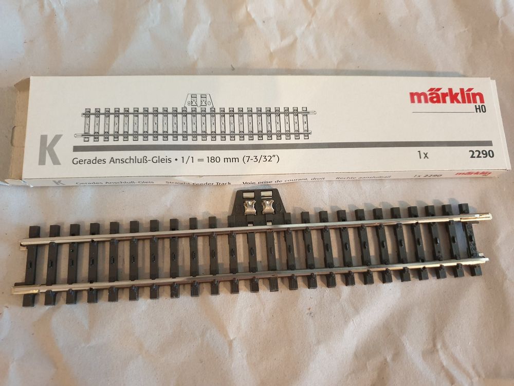 Märklin 2290 K-Gleis gerades Anschlussgleis mit OVP | Kaufen auf Ricardo Märklin 2290 K-Gleis gerades Anschlussgleis mit OVP | Kaufen auf Ricardo