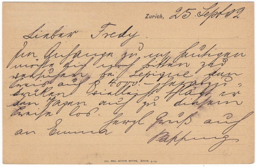 Ganzsachen-Postkarte mit Privatzudruck (Gebraucht) in Eglisau für CHF 2 – mit Lieferung auf ...