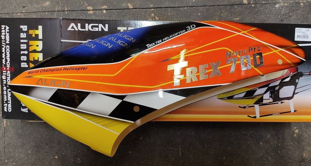 (KOPIE) ALIGN T-REX 700 HAUBE / Canopy (Neu und originalverpackt) in ...