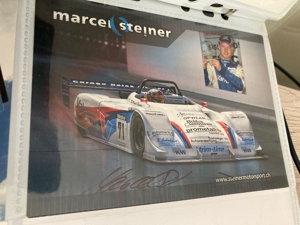 Marcel Steiner Original Signierte Autogrammkarte Zustand gut | Kaufen ...