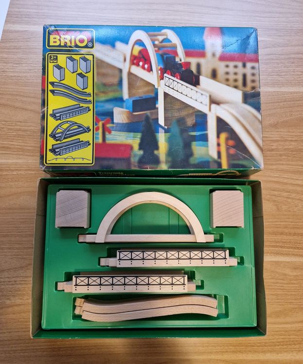 Vintage - Brio Set Nr.33353 (Pre Plastic bridge - années 80) (Gebraucht ...