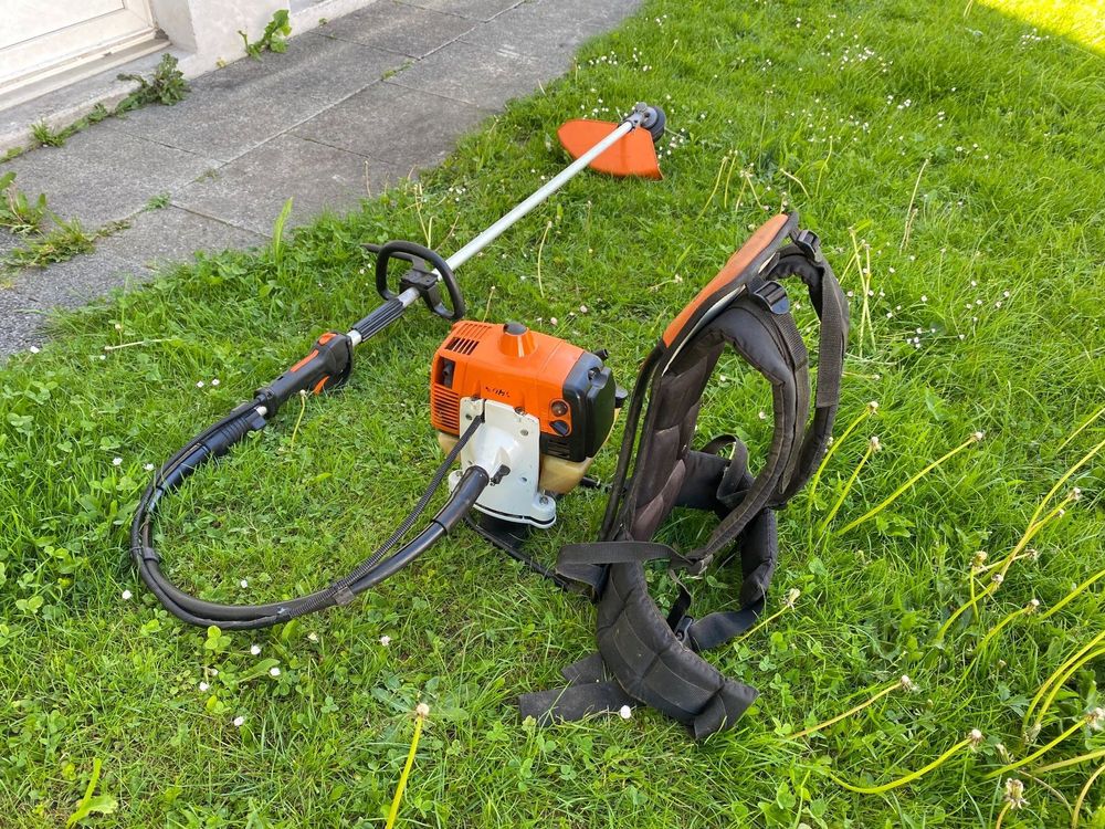 Profi Starke Rücken Rasentrimmer STIHL FR 450,im Top Zustand (Gebraucht ...