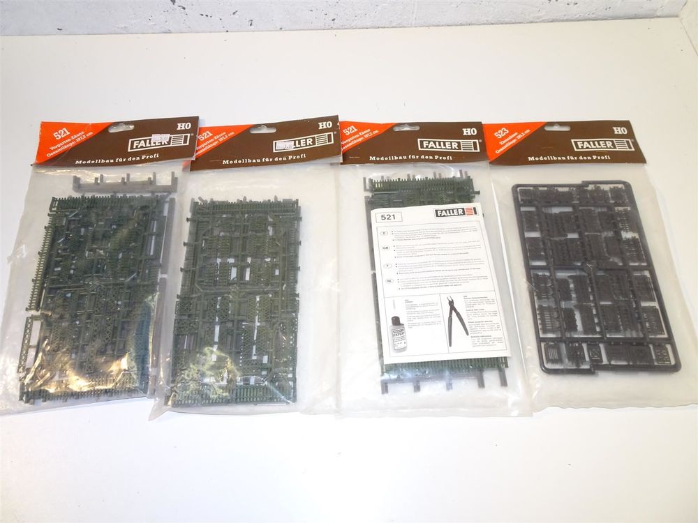 4 Faller Zäune 521 und 523 HO | Kaufen auf Ricardo