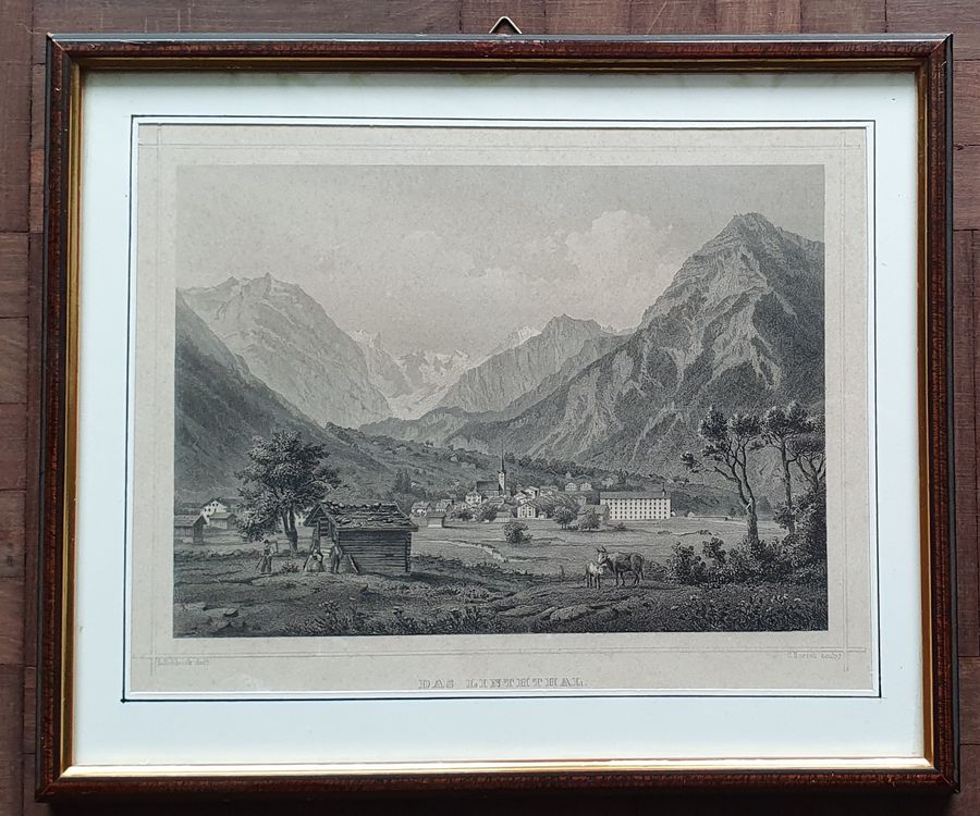 Bild - Stich, Das Linthal (Gebraucht) in Kreuzlingen für CHF 65 – mit Lieferung auf Ricardo kaufen