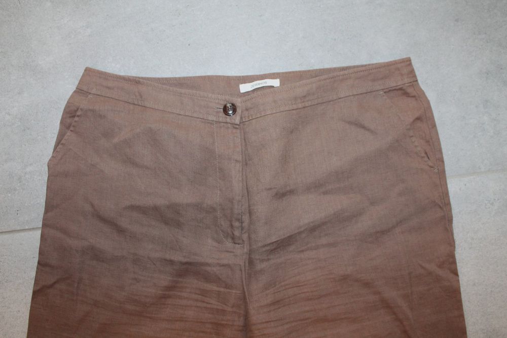 Pantalon léger 100% lin (L) (Gebraucht) in Chez-le-Bart für CHF 8 – mit ...