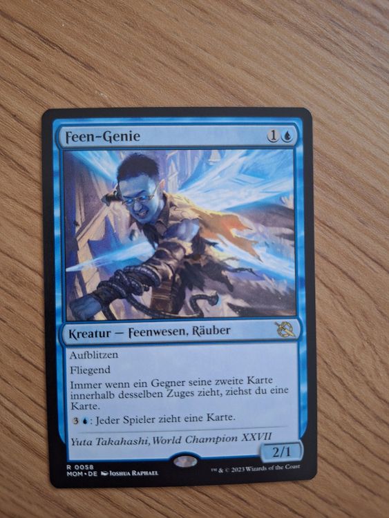 Magic The Gathering - Feen-Genie - MOM 0058 - Deutsch 🇩🇪 (Neu (gemäss ...
