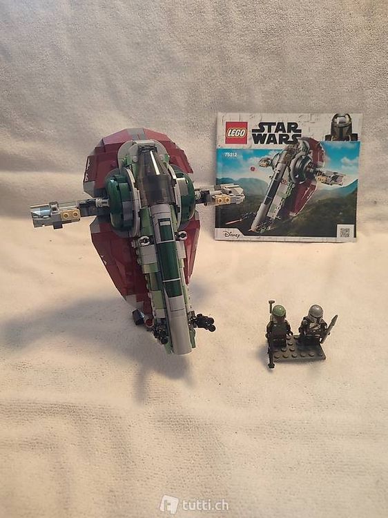 LEGO 75312 Star Wars Boba Fett's Starship inkl. Figuren | Kaufen auf ...