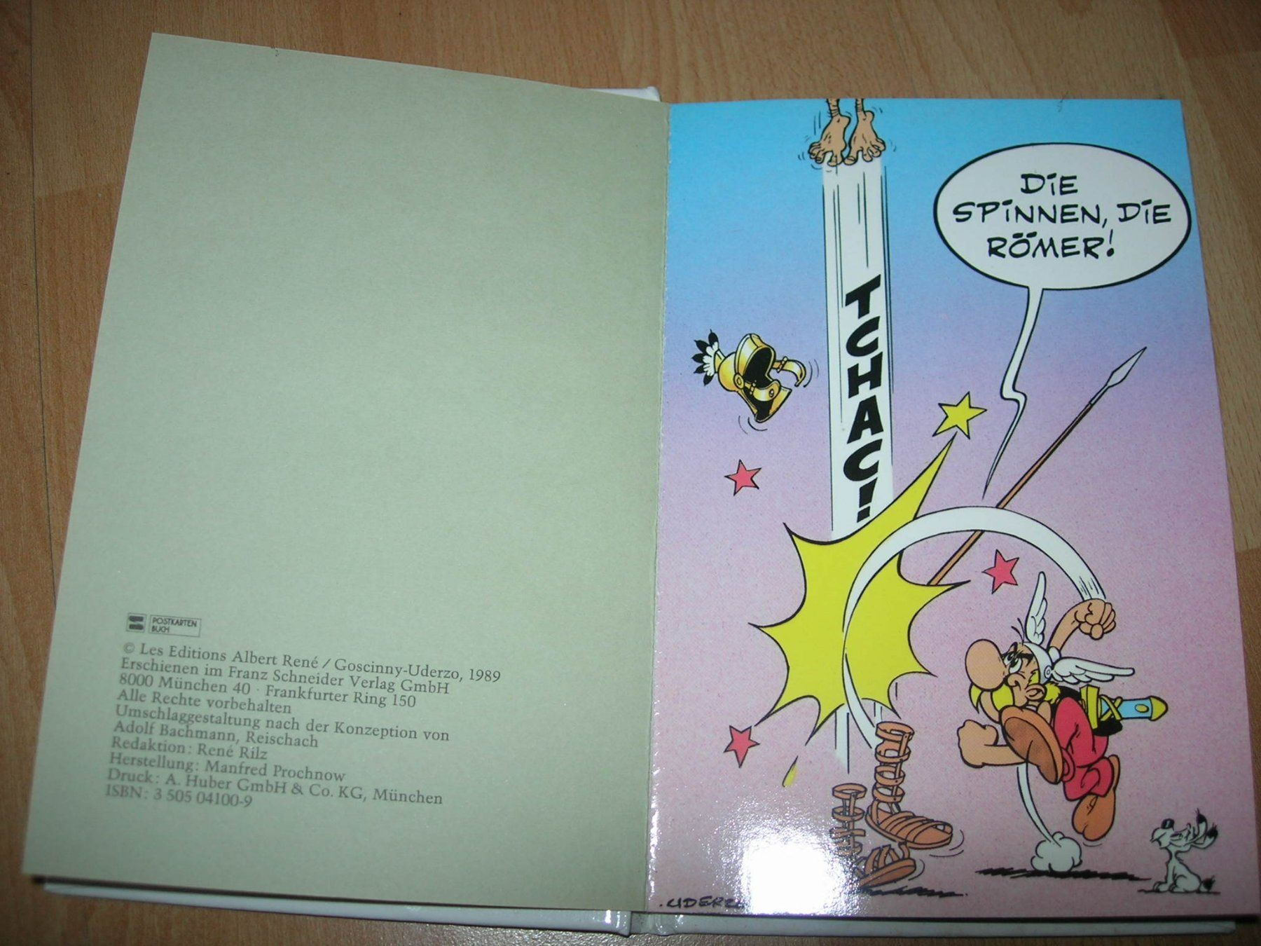 Asterix & Obelix Postkarten-Buch mit 16 Postkarten (Neu (gemäss ...