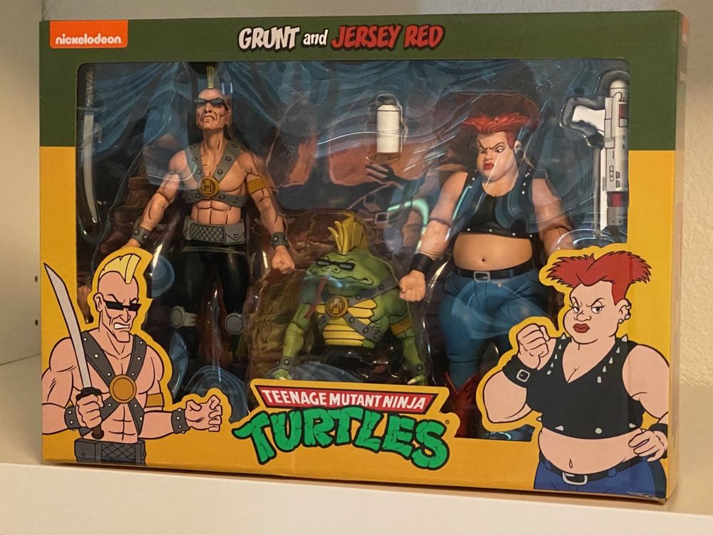 NECA Teenage Mutant Ninja Turtles Grunt and Jersey Red | Kaufen auf Ricardo