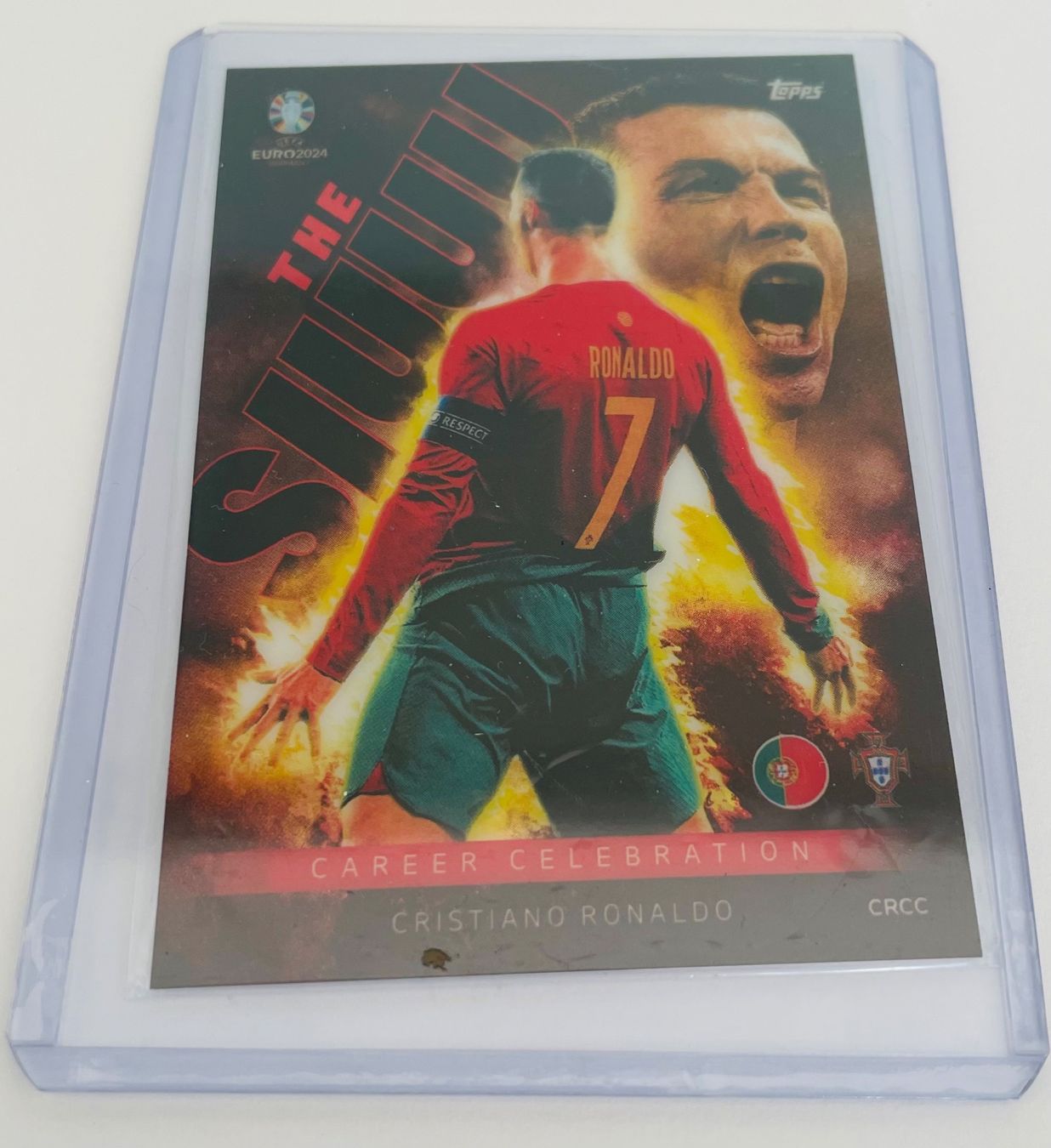 Ronaldo Match Attax Ultra-Rare Karte EM 2024 CR7 Top! (Gebraucht) in ...