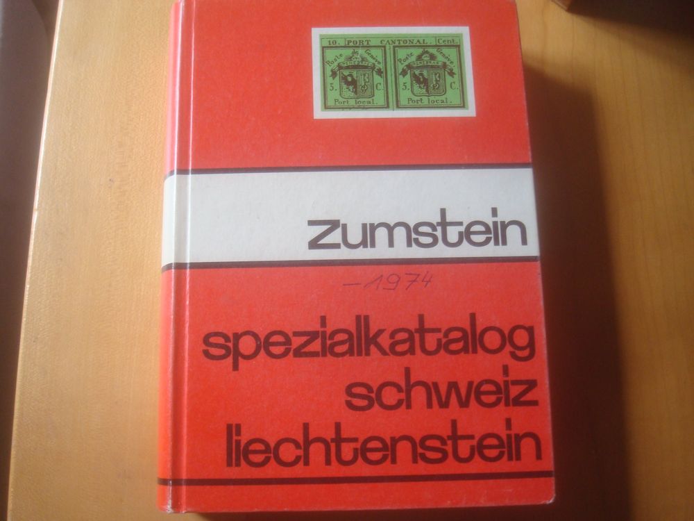 Spezialkatalog SCHWEIZ LICHTENSTEIN 1974 | Kaufen auf Ricardo