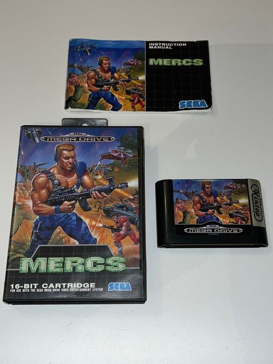 Sega Mega Drive Spiel - Mercs (OVP) (Gebraucht) in Zürich für CHF 5 ...