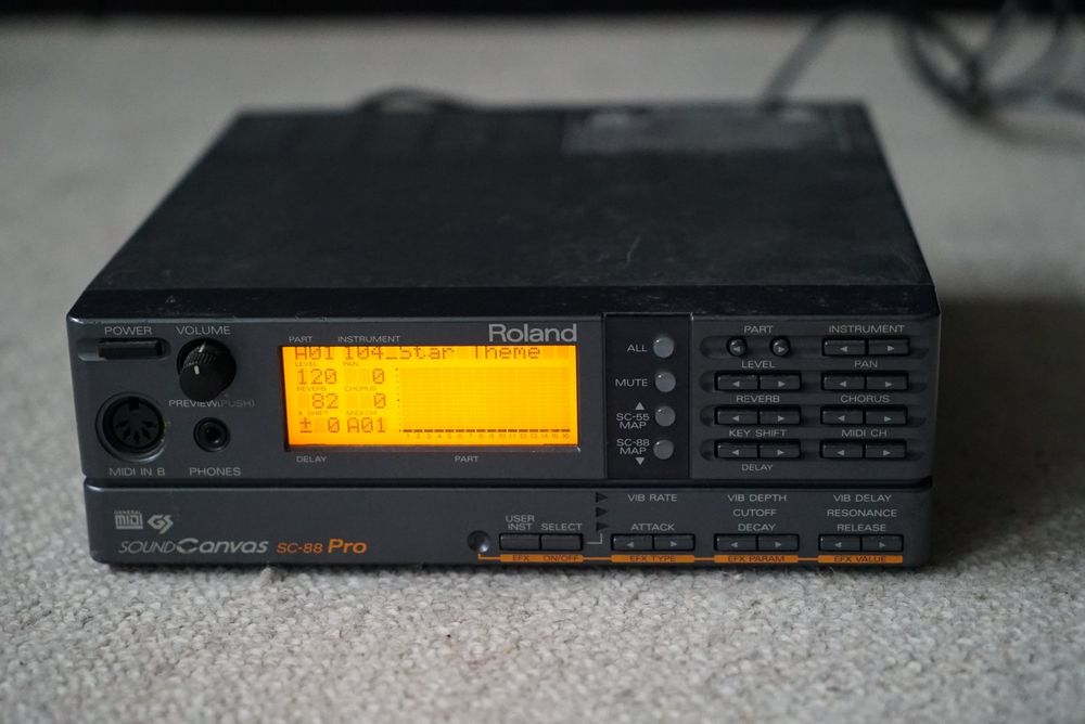 Roland Sound Canvas SC88 Pro GM Sound Module (Gebraucht) in Ortschwaben ...